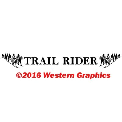 Trail Rider – Windshield – Style #890 – Western Graphics